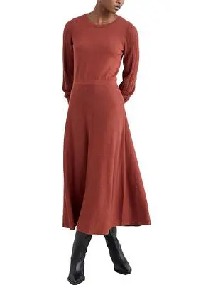 SEASALT CORNWALL Herring Gull Dress - Burgundy