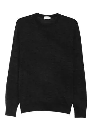 BALLANTYNE Crew Neck Sweater - Grey