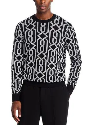 Hugo Souvawn Crewneck Sweater - Black