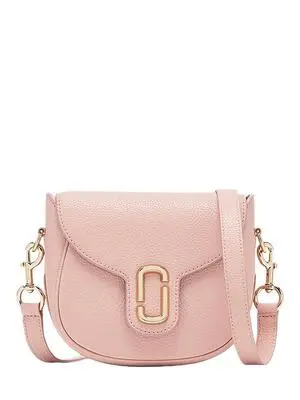 Marc Jacobs Pebbled Leather Saddle Bag - Rose