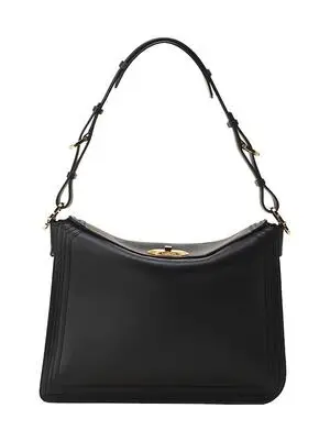 LANVIN Asymmetrical Leather Bag - Black