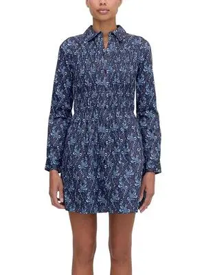 Hill House Home The Mira Dress - Navy Cala Paisley
