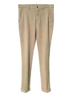 MASON'S Button-fastening Trousers - Neutrals