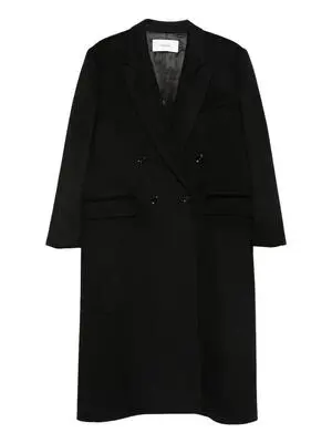LARDINI Martin Double-breasted Coat - Black