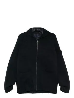 Stone Island Zip-up Cardigan - Blue