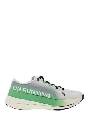 On Cloudboom Max Logo-print Sneakers - Grey
