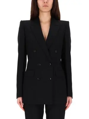 TOM FORD Tailored Double-breasted Jacket - Black