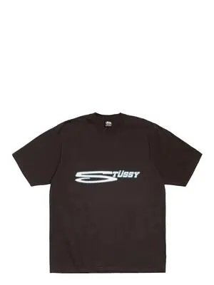 StÜssy Stretch Pigment Dyed Tee Shirt - Faded Black