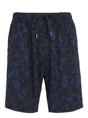 Derek Rose Micro Modal London Sweat Shorts - Navy