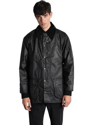 Barbour Beaufort Wax Casual Jacket - Black