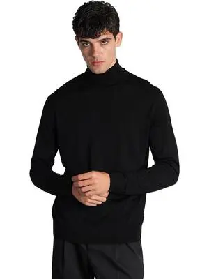 BALLANTYNE Wool Knitwear - Black