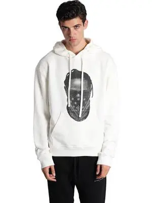IH NOM UH NIT Printed Cotton Sweatshirt - White