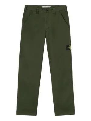 Stone Island Regular Fit Pants - V005e Juniper
