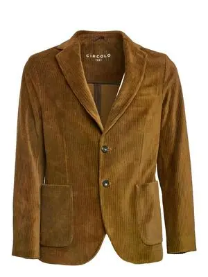 CIRCOLO 1901 Corduroy Blazer - Brown