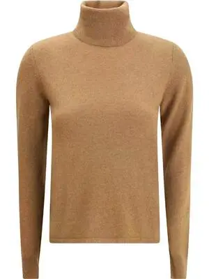 Max Mara Educata Turtleneck Sweater - Brown