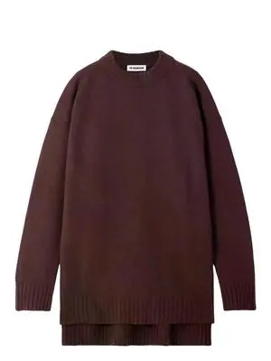JIL SANDER Wool Sweater - Brown