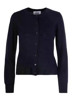 Alpha Studio Buttoned Cardigan - Blue