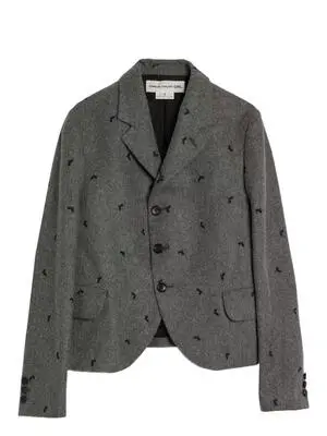 Comme Des Garçons Wool Blazer - Grey