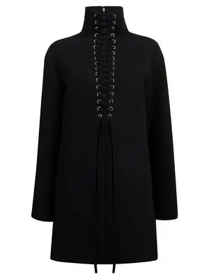 Khaite Lee Tunic Dress - Black