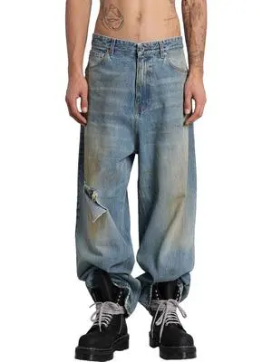 Vetements Cotton Jeans - Blue