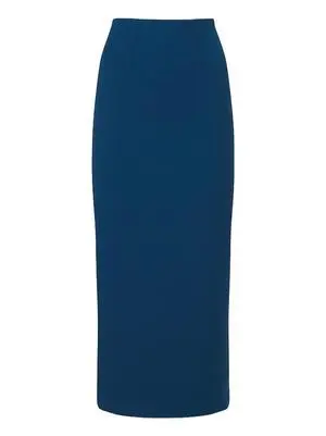 Roland Mouret Crêpe Pencil Skirt - Blue