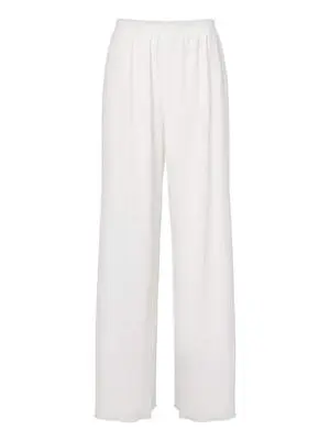 Jade Swim Mika High-rise Straight Pants - White