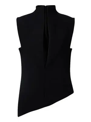 Khaite Von Asymmetric Top - Black