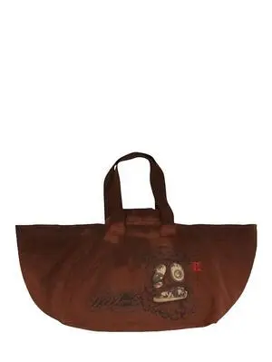 TRAVIS SCOTT Cactus Jack X Takashi Murakami Jumbo Tote - Brown