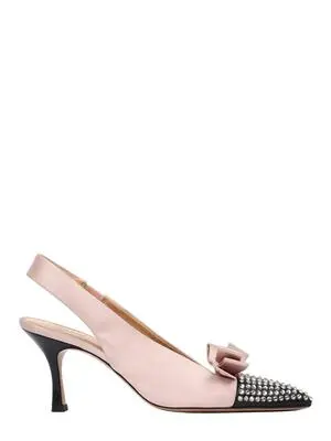 Chloé Alba Slingback Pumps - Light Nude