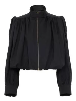 Chloé Gathered Boule Jacket - Black