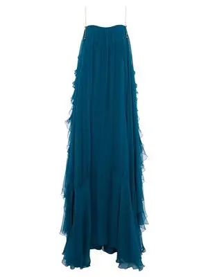 Chloé Sleeveless Long Dress - Lovely Teal