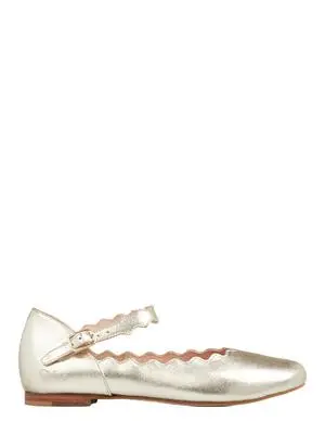 Chloé Lauren Ballerina Flats - Noisette