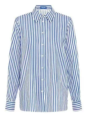 LEO LIN Rosaline Striped Shirt