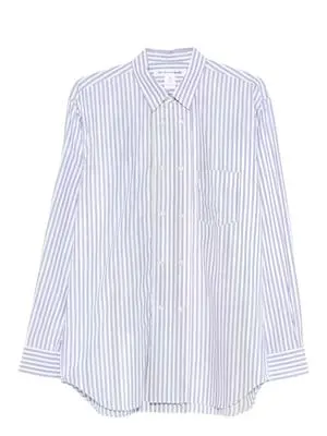 Comme Des Garçons Pocket Striped Shirt - Blue