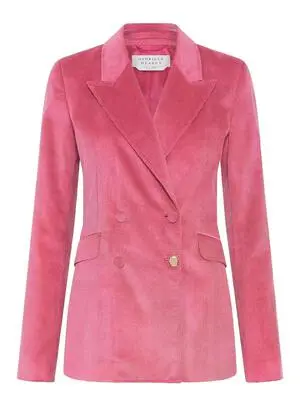 Gabriela Hearst Angela Double-breasted Blazer - Pink