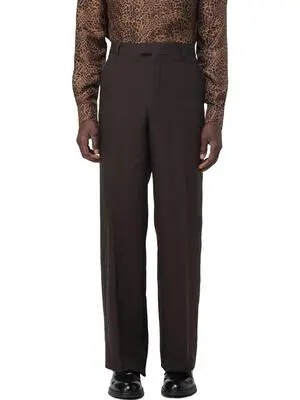 Emporio Armani Wide Leg Trousers - Brown