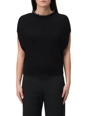 Emporio Armani Sleeveless Sweater - Black