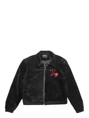 ENFANTS RICHES DÉPRIMÉS Suede Constructivist Jacket