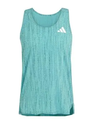 Adidas Adizero Running Singlet - Green