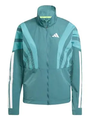 Adidas Adizero Archive Running Jacket - Green