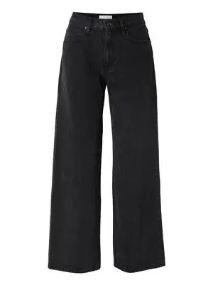 SLVRLAKE Noah Relaxed High-Rise Straight-Leg Jeans