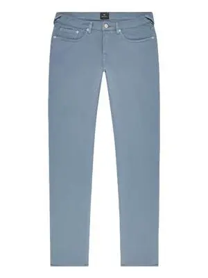 Paul Smith Tapered-fit Gart-dyed Organic Cotton-stretch Jeans - Blue