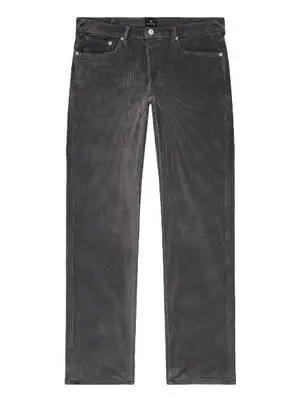 Paul Smith Relaxed Tapered-fit Corduroy Trousers - Grey