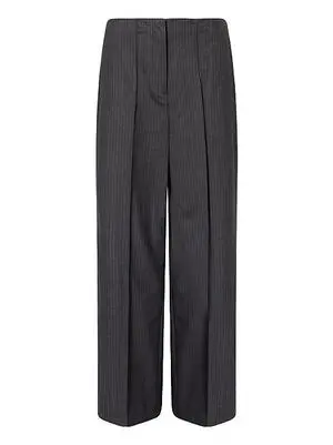 Rag & Bone Irina Pinstripe Wool-blend Trousers - Gresp