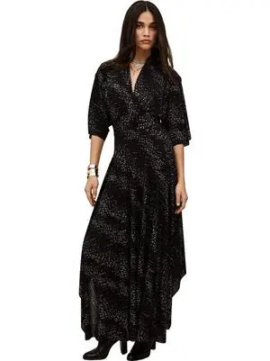 Ba&sh Tresor Maxi Dress - Black