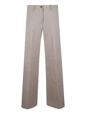 NINE:INTHE:MORNING Nadia Palazzo Trousers - Beige