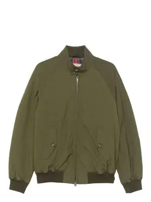 BARACUTA Cotton Padded Jacket Green