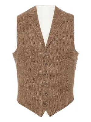 Polo Ralph Lauren Gilet With Logo - Brown