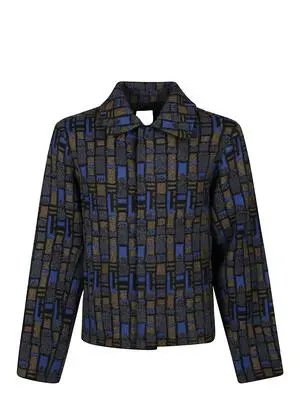 ADER ERROR Blouson With Shirt Collar Grey