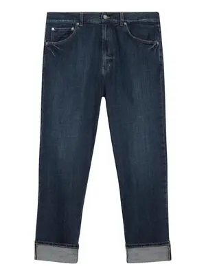 DONDUP Paco Straight Leg Jeans - Blue